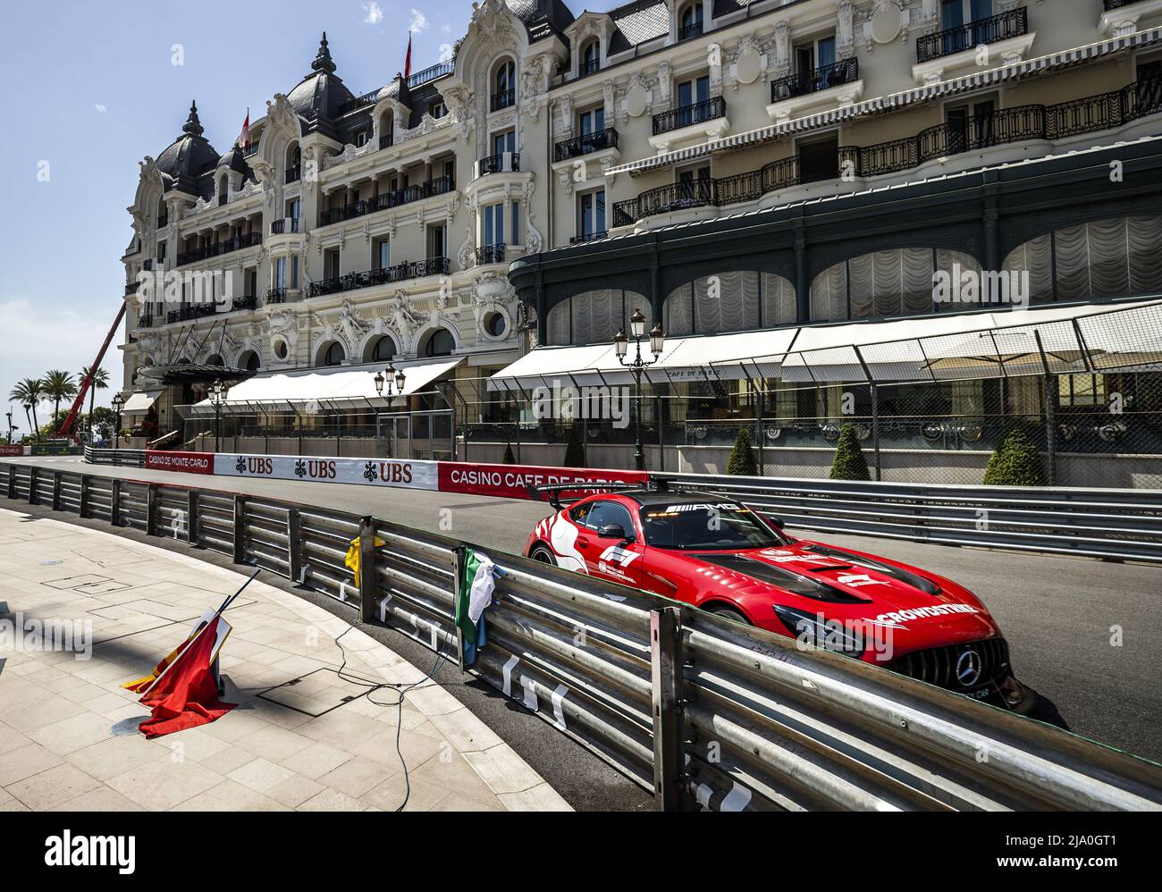 MONTE-CARLO - The F1 circuit of Monaco ahead of the F1 Grand Prix of ...