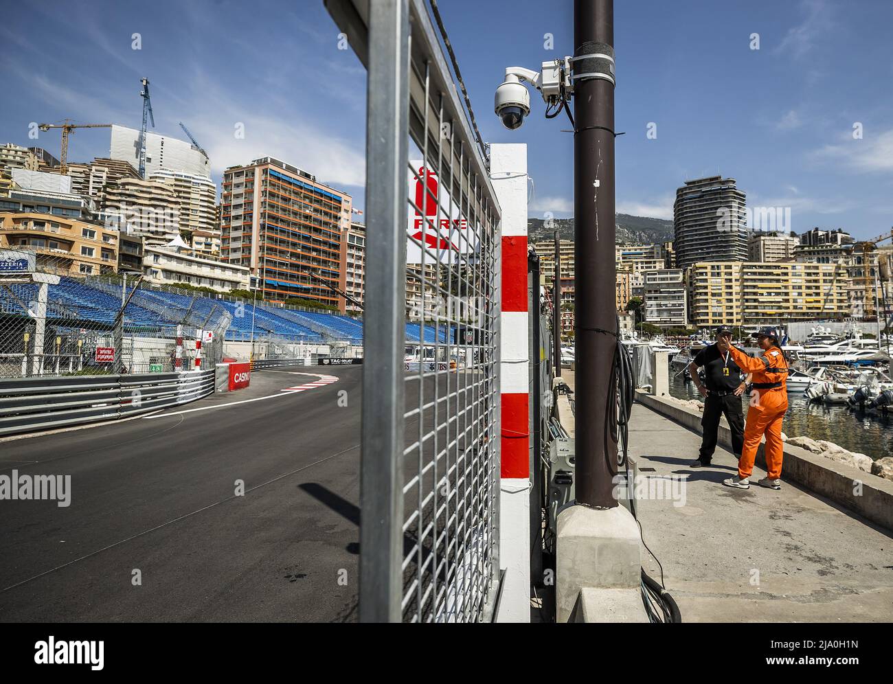 MONTE-CARLO - The F1 circuit of Monaco ahead of the F1 Grand Prix of ...