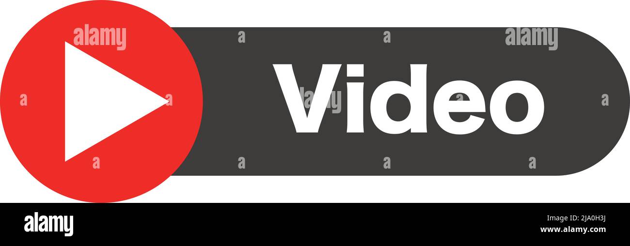 Play button and video logo. Editable vector Stock Vector Image & Art ...