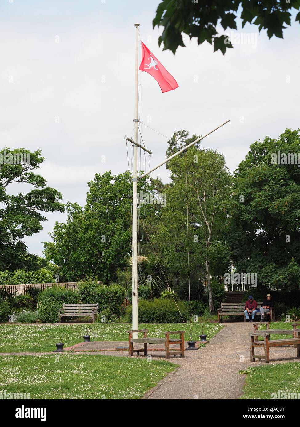 Queenborough, Kent, UK. 26th Apr, 2022. The town of Queenborough in ...