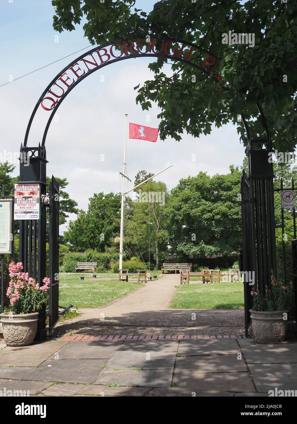 Queenborough, Kent, UK. 26th Apr, 2022. The town of Queenborough in ...