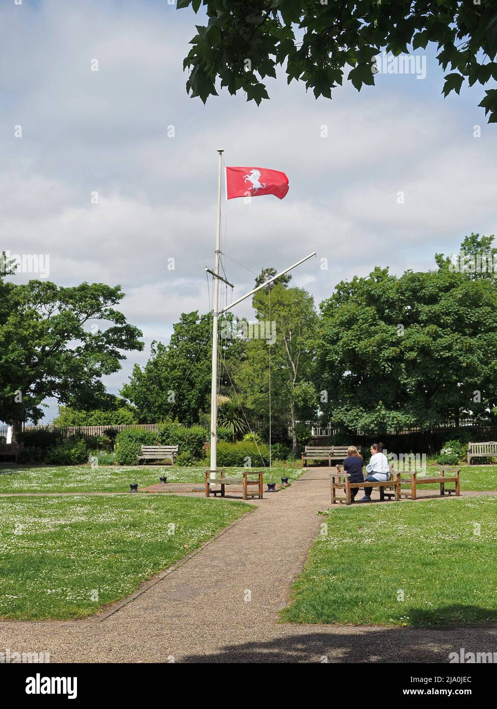 Queenborough, Kent, UK. 26th Apr, 2022. The town of Queenborough in ...