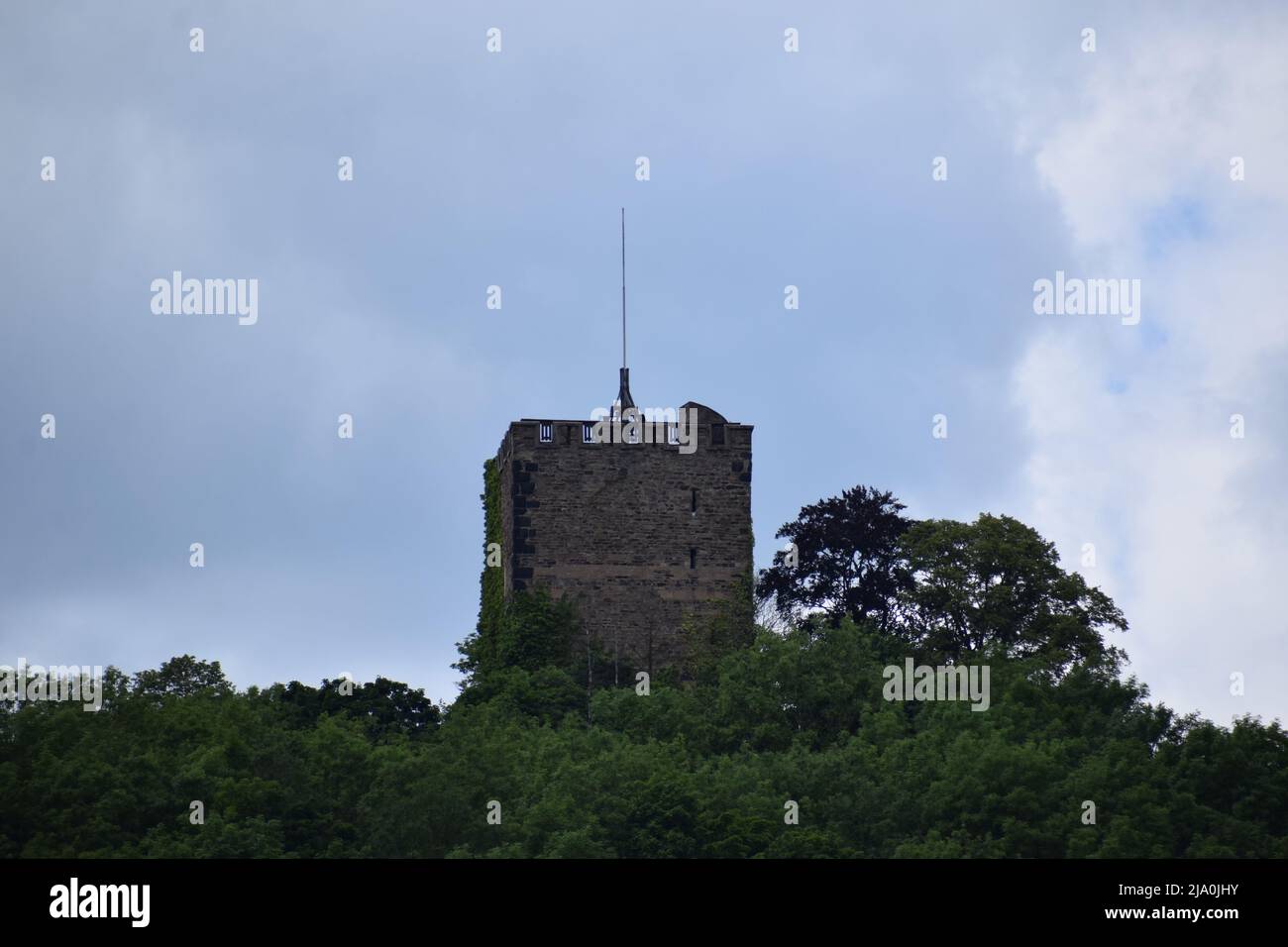 Burg Rheineck, Bad Breisig Stock Photo - Alamy