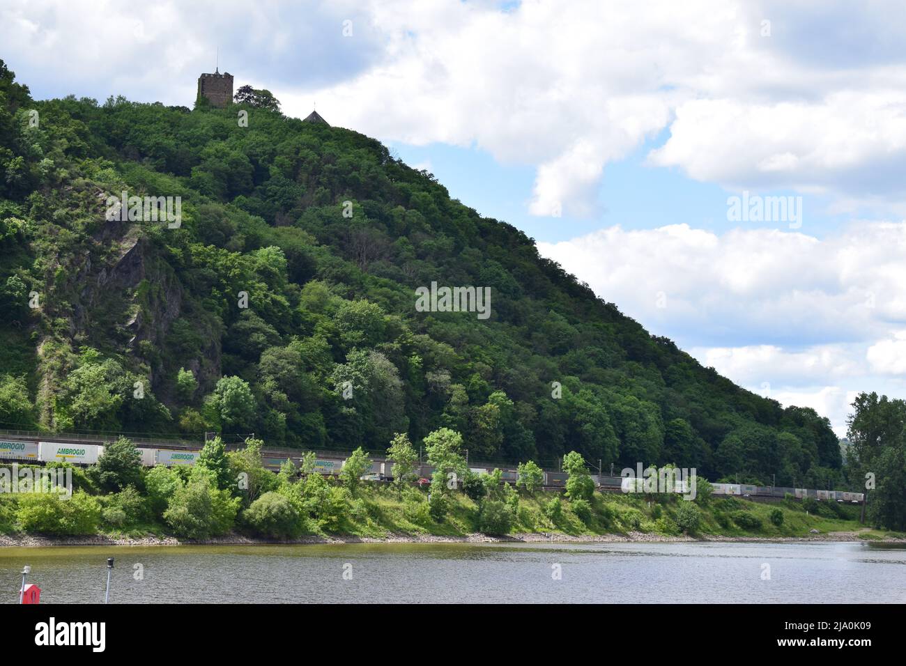 Burg Rheineck, Bad Breisig Stock Photo - Alamy