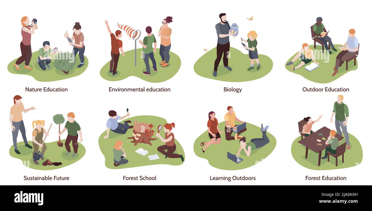 School college nature education program sustainability concept ...