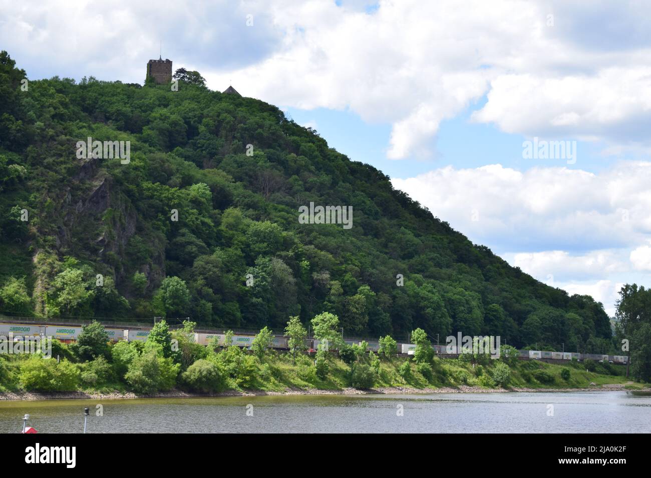 Burg Rheineck, Bad Breisig Stock Photo - Alamy