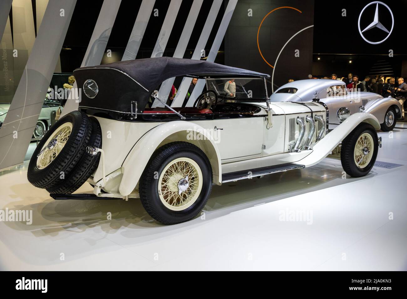 1927 Mercedes Benz Type S W06 classic car at the Techno Classica Essen ...