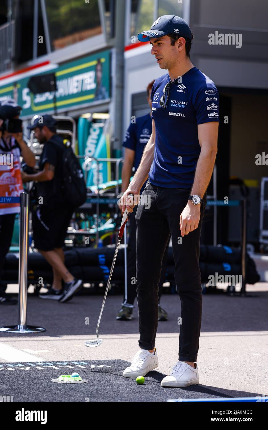 LATIFI Nicholas (can), Williams Racing FW44, portrait during the ...