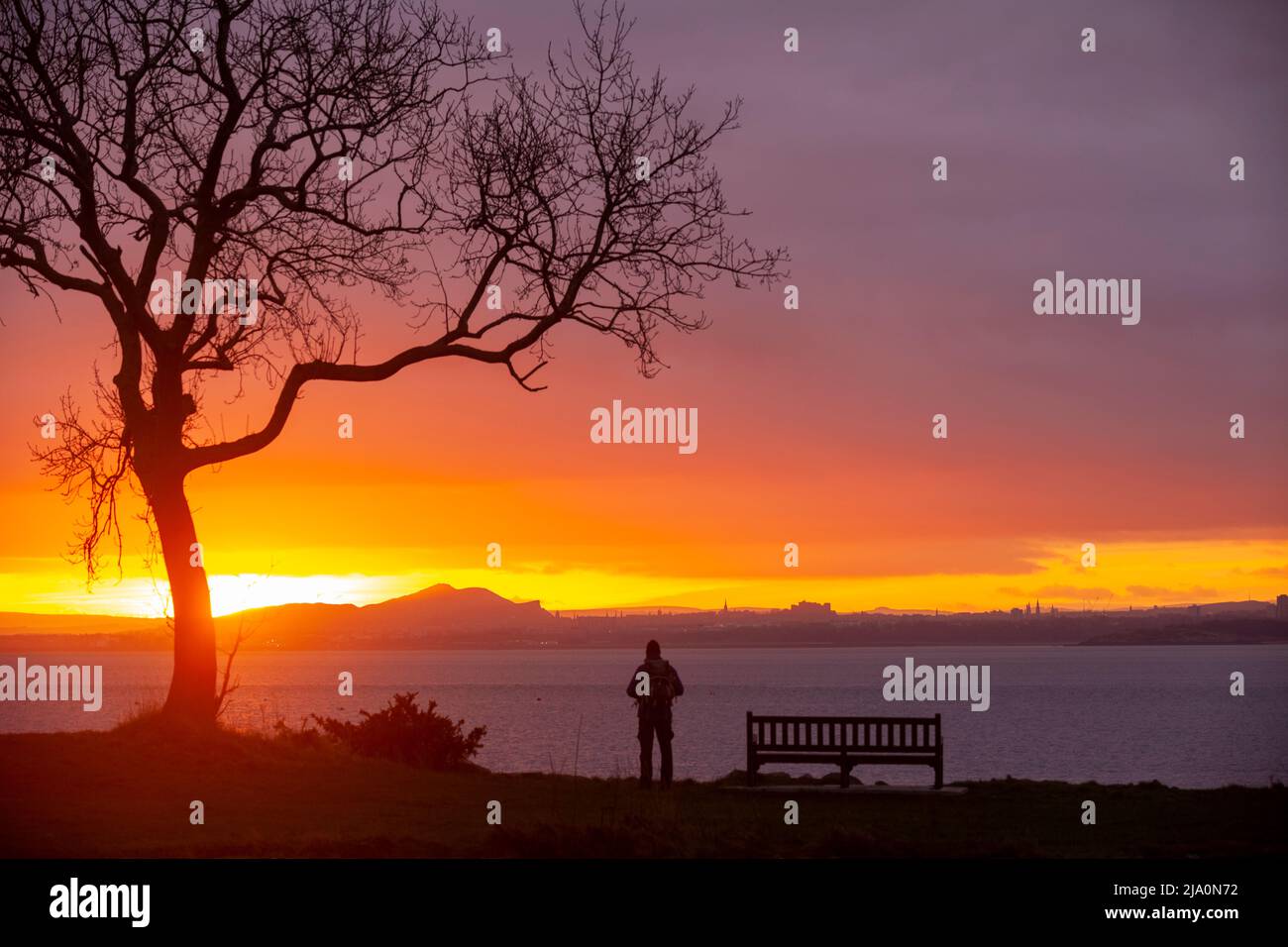 Person watching from a distance hi-res stock photography and images - Alamy