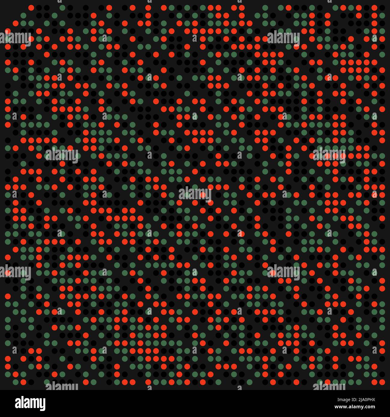 Abstract Rule 230 Elementary cellular automata example implementation ...