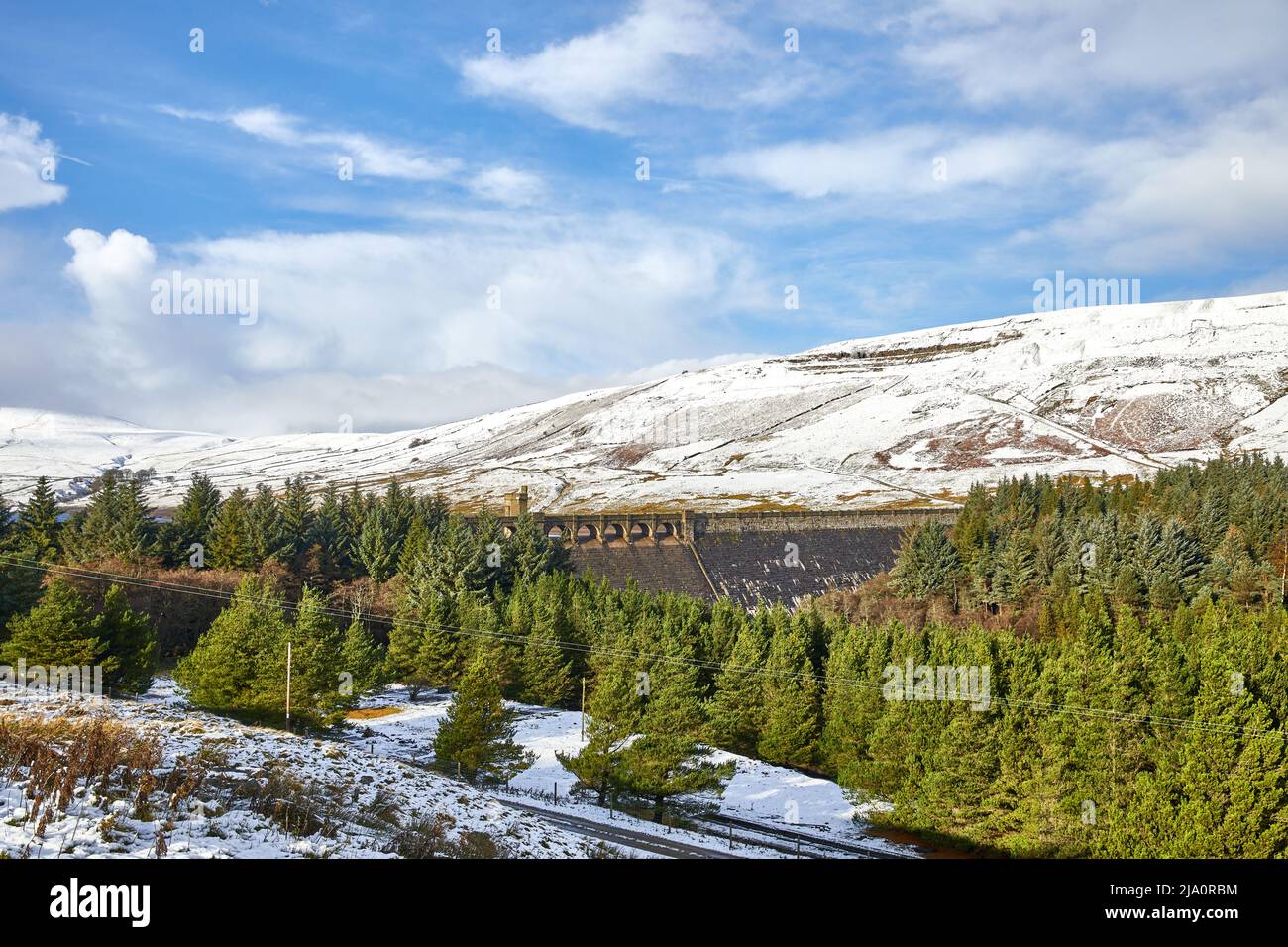 SCAR HOUSE RESERVOIR NIDD VALLEY Stock Photo - Alamy