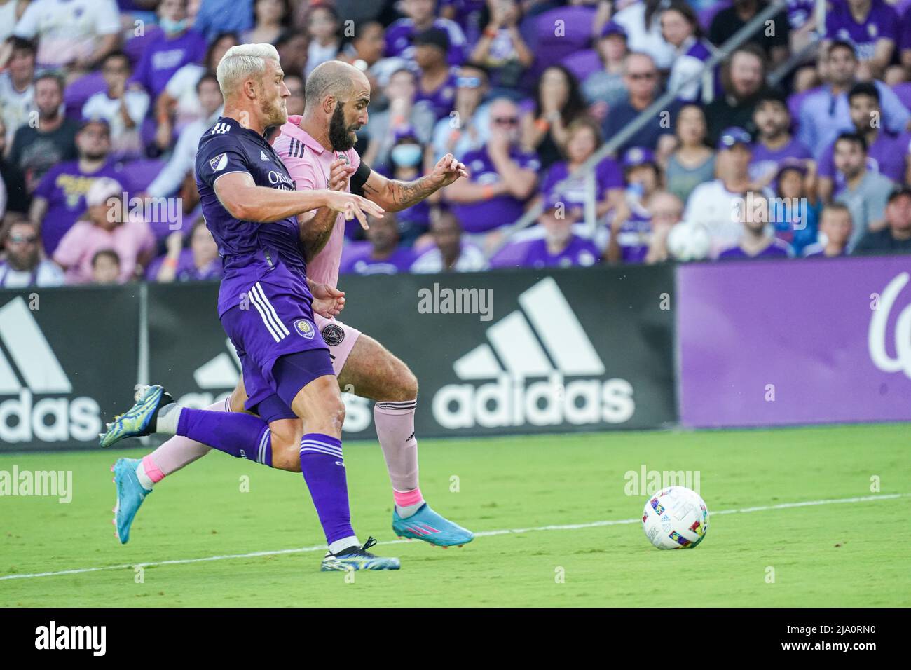 Orlando, Florida, USA, May 25, 2022, Inter Miami forward Gonzalo ...