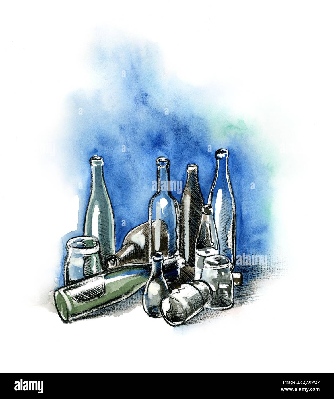 Recycled waste artwork hi-res stock photography and images - Alamy