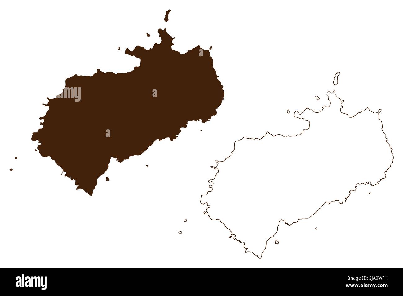 Cocos island (Republic of Costa Rica, Pacific Ocean, Central America ...