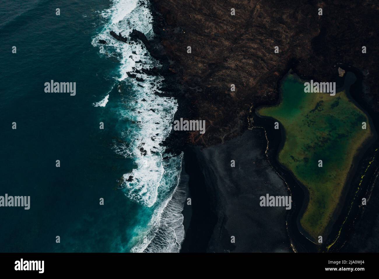 Playa Montana Bermeja 3 Stock Photo - Alamy