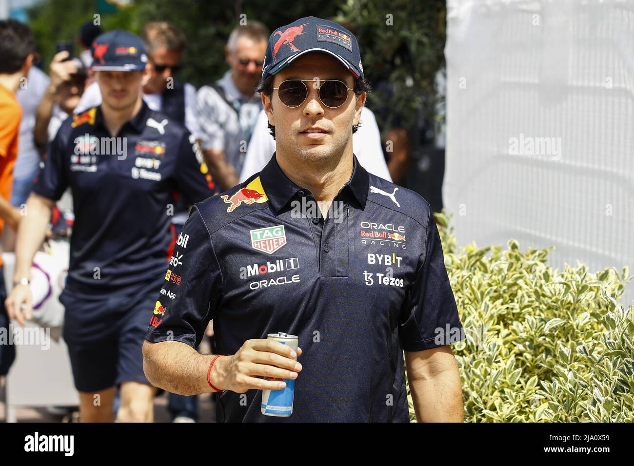 PEREZ Sergio (mex), Red Bull Racing RB18, portrait during the Formula 1 ...