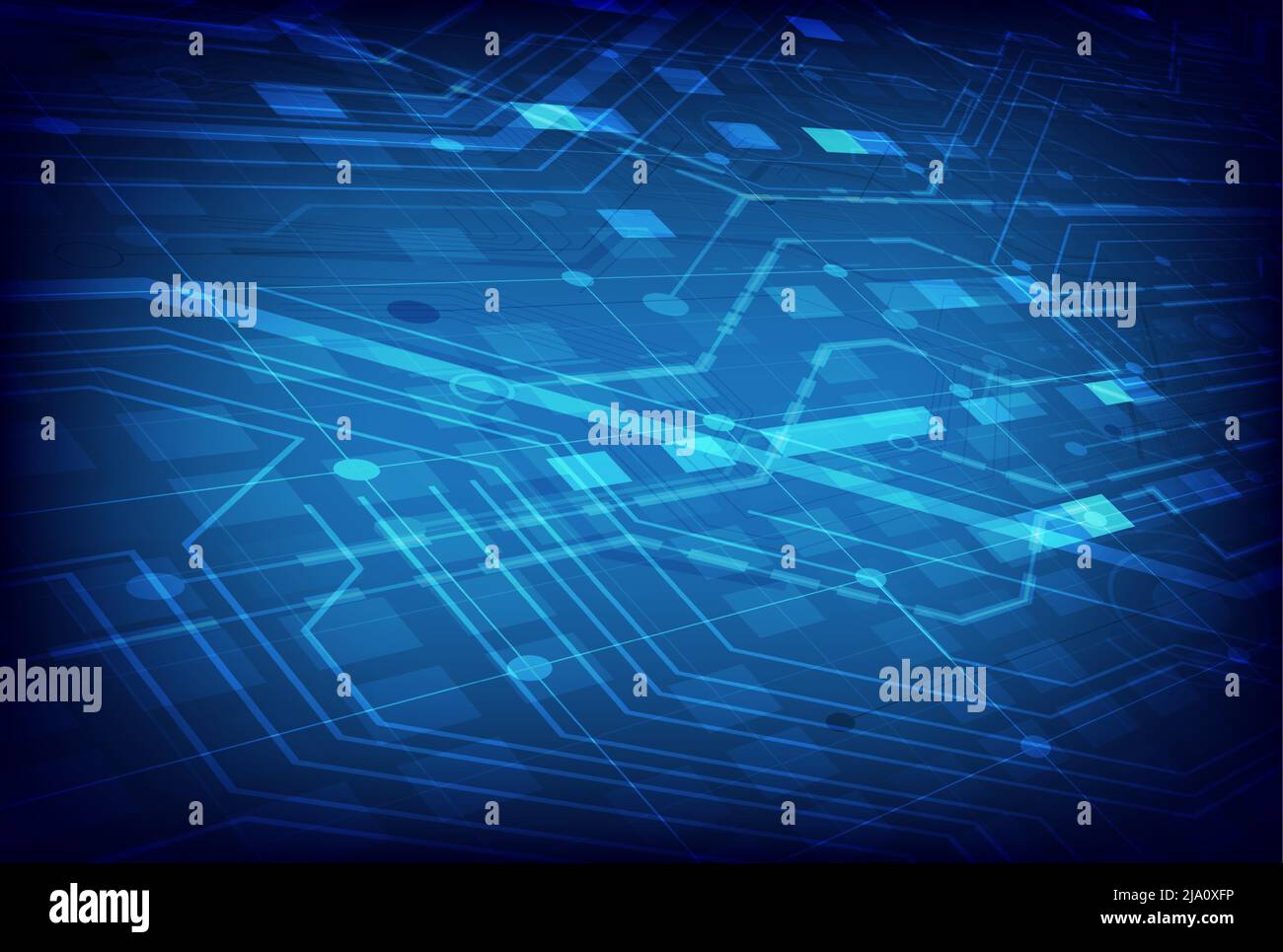 Abstract technology background. Virtual reality futuristic technology ...