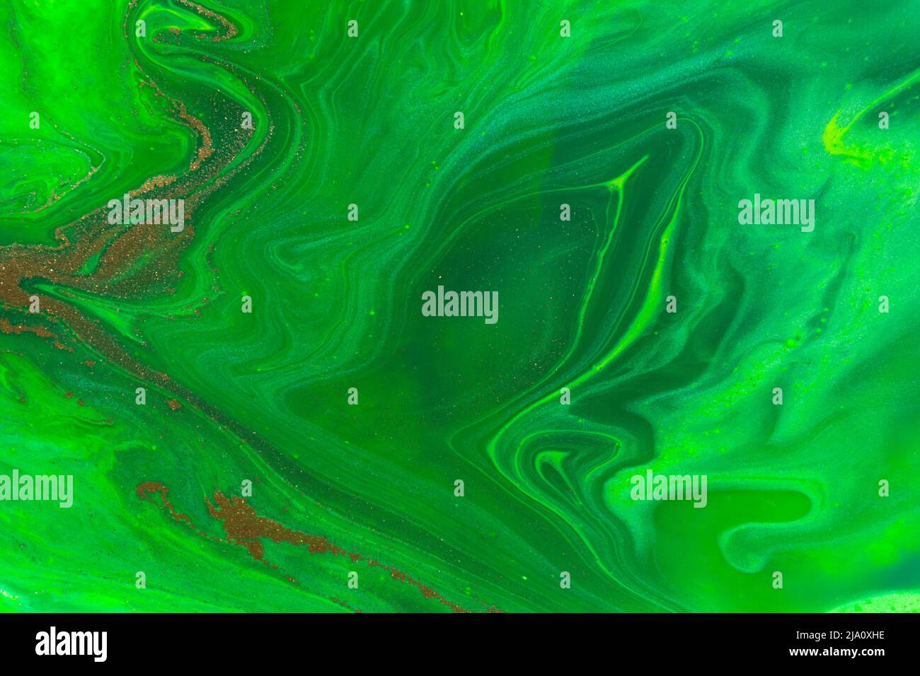 Emerald ripples imitation stone texture Stock Photo - Alamy