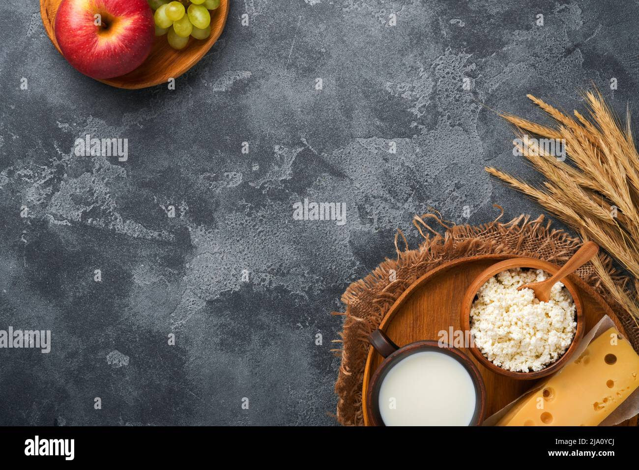 Happy Shavuot. Background for Shavuot traditional religious Jewish ...