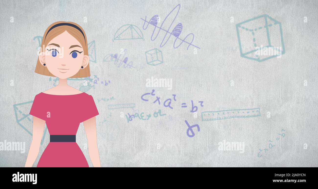 Mathematical equation woman hi-res stock photography and images - Alamy
