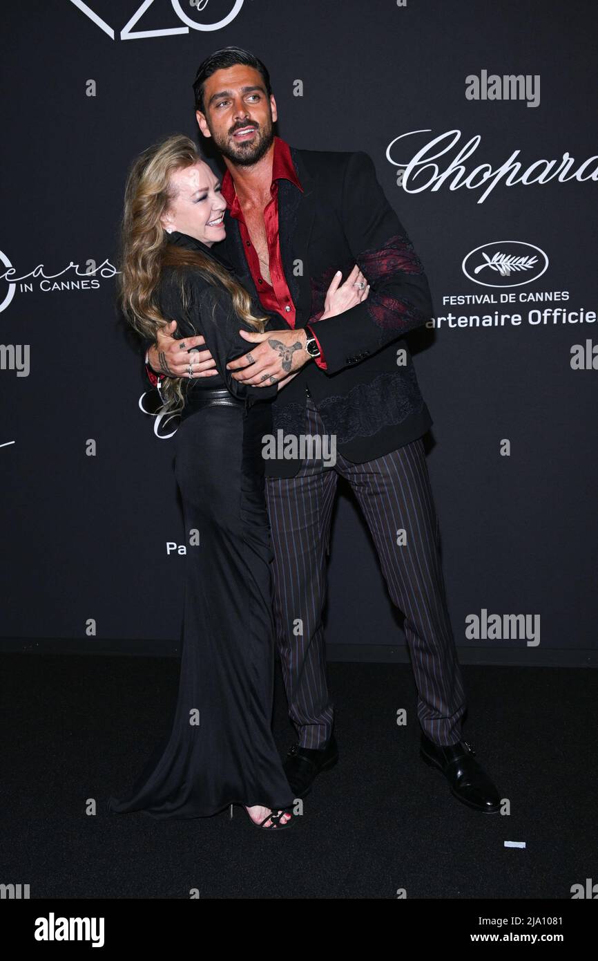 Caroline Scheufele , Michele Morrone 75th Cannes Film Festival Chopard ...