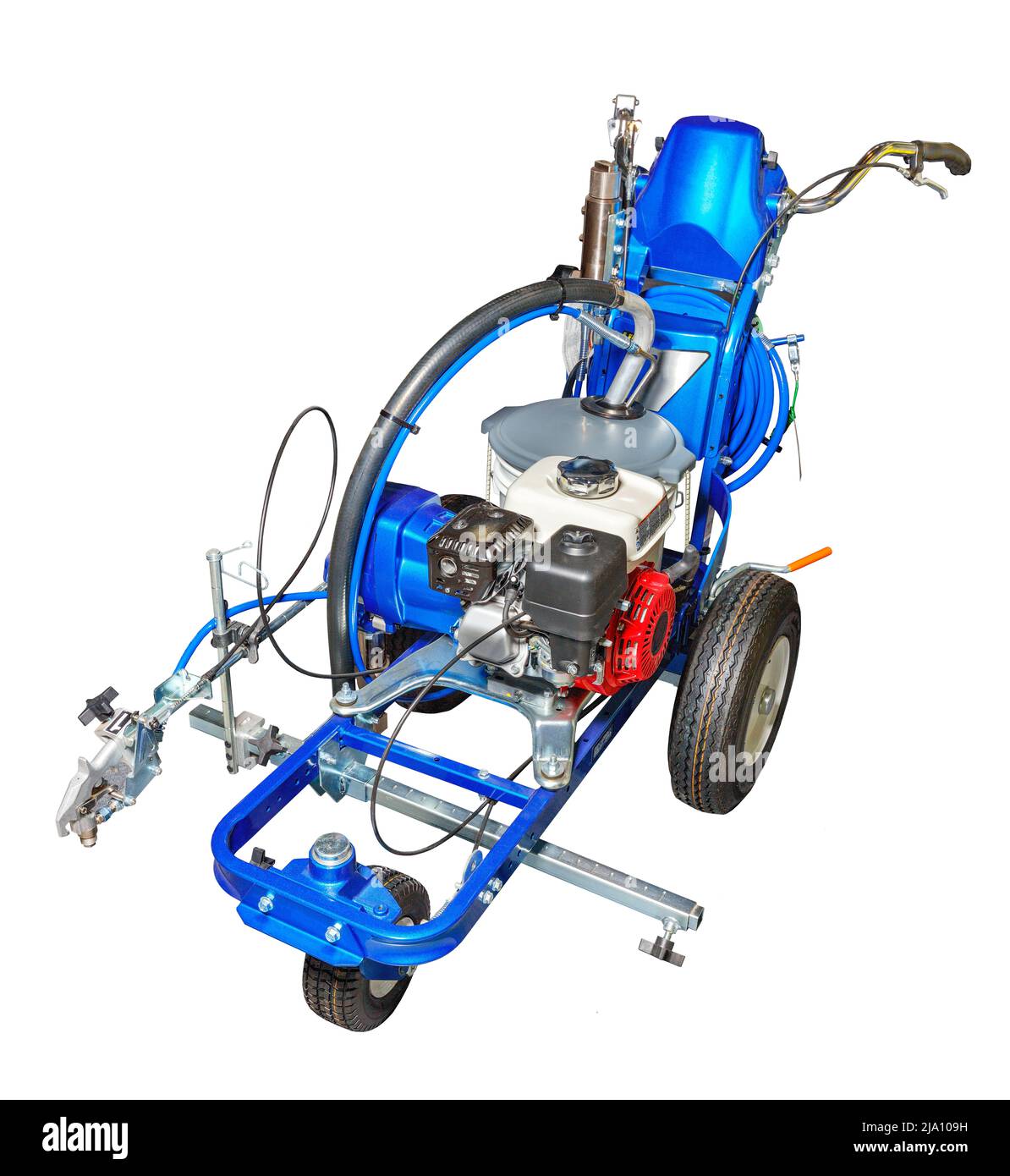 Spray machine construction Cut Out Stock Images & Pictures - Alamy