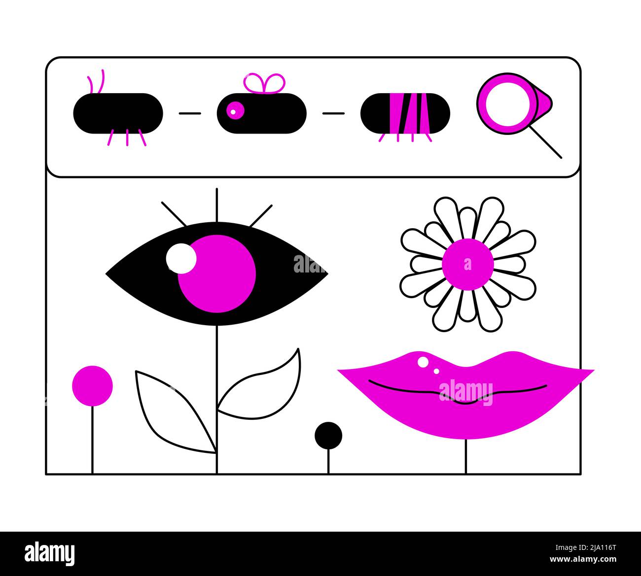Search engine online colorful Stock Vector Images - Alamy