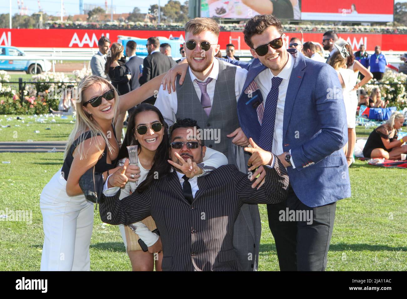 Victoria derby day hi-res stock photography and images - Alamy