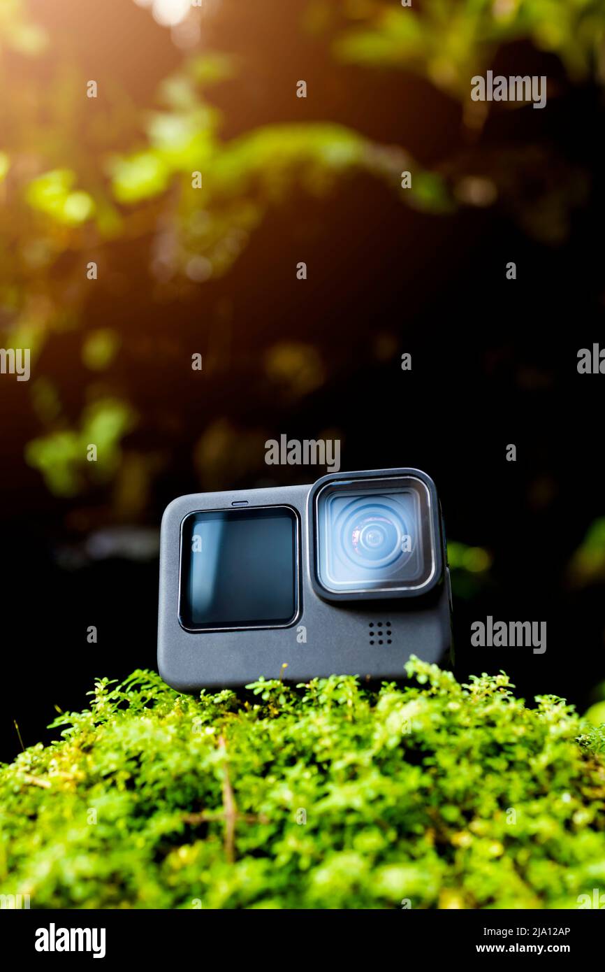 The all new action camera. action cam Stock Photo - Alamy