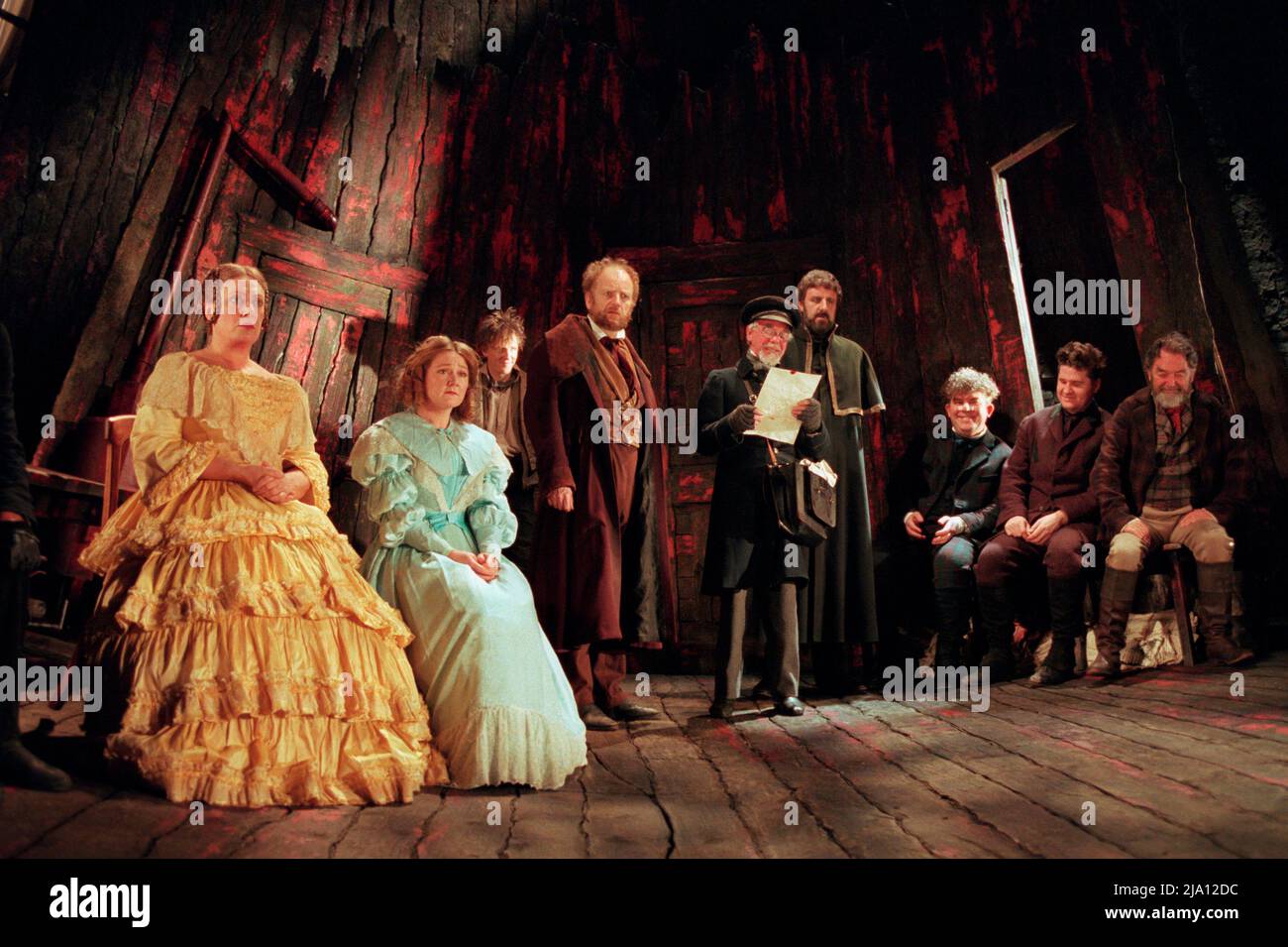 front, from left: Terry Neason (Anna), Kathryn Howden (Marya), Ian ...