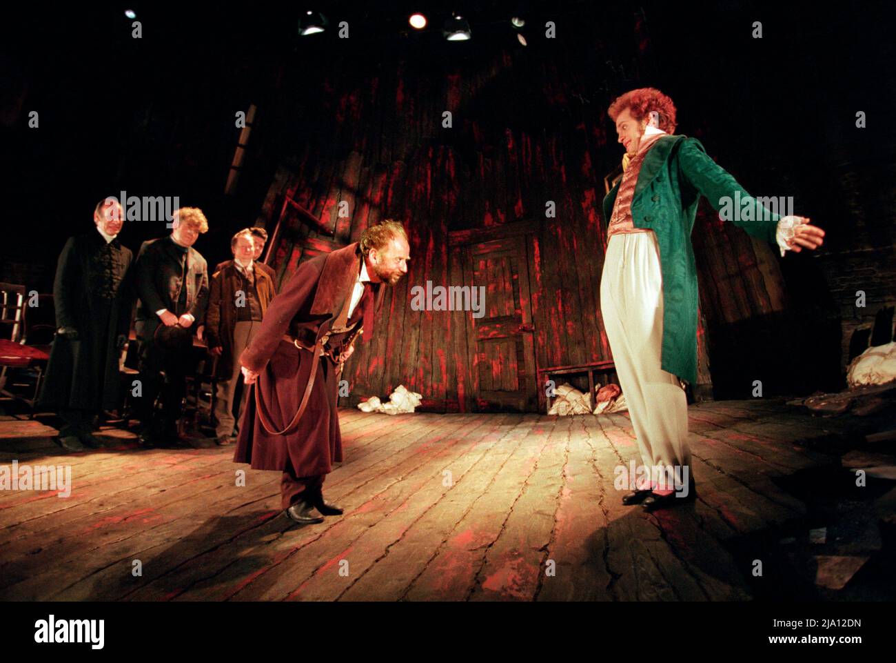 centre: Ian McDiarmid (Lord Provost) right: Tom Hollander (Khlestakov ...
