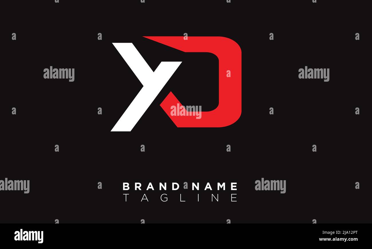 XD Alphabet letters Initials Monogram logo Stock Vector Image & Art - Alamy