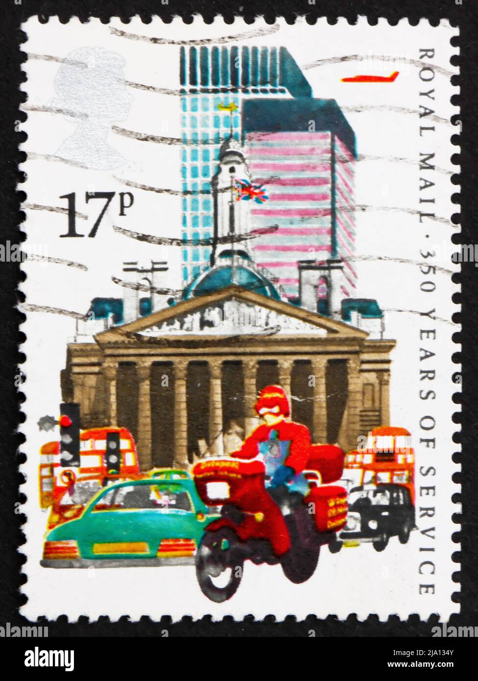 GREAT BRITAIN - CIRCA 1985: a stamp printed in the Great Britain shows ...