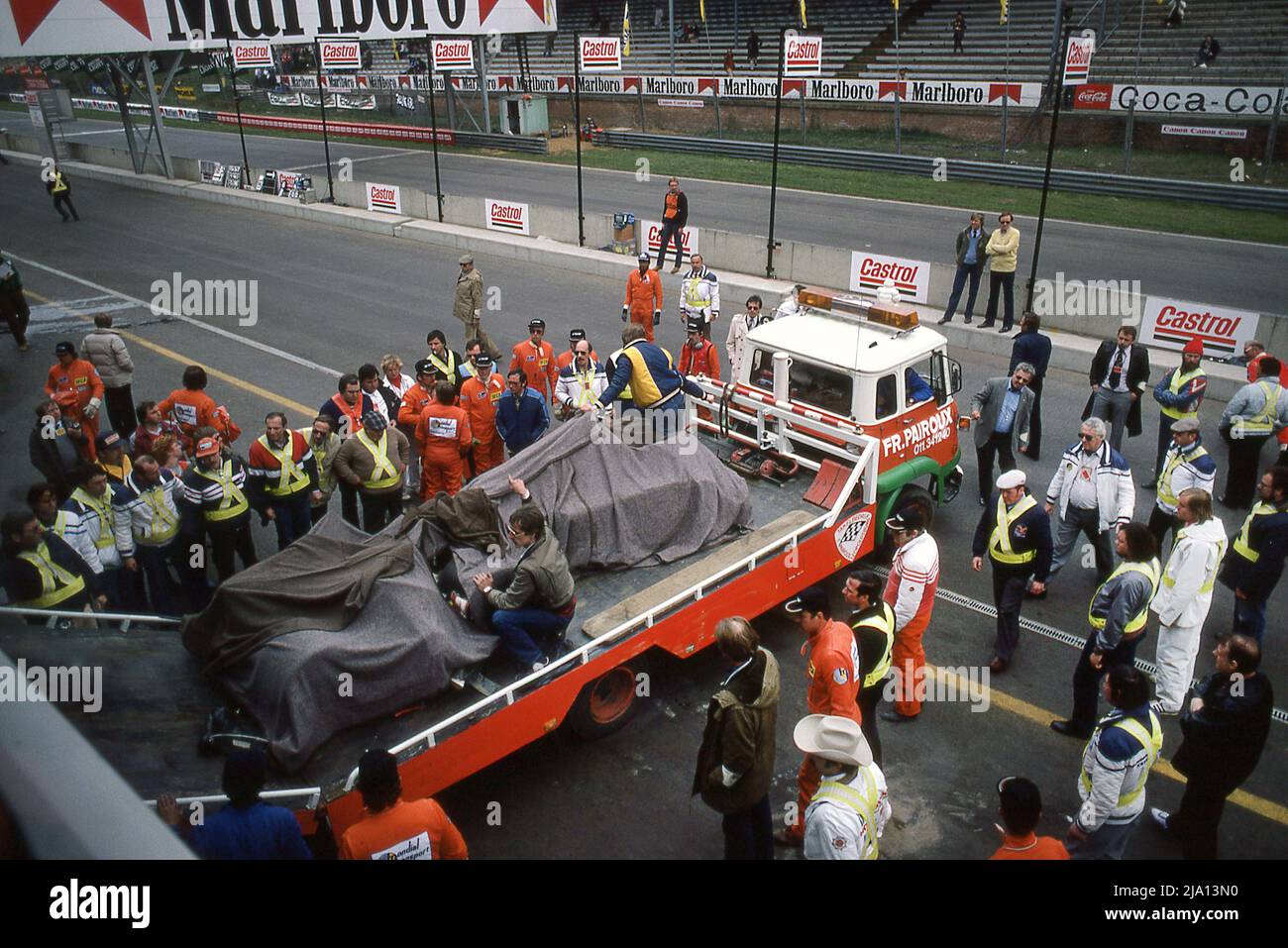 Gilles villeneuve 1982 belgium hi-res stock photography and images - Alamy