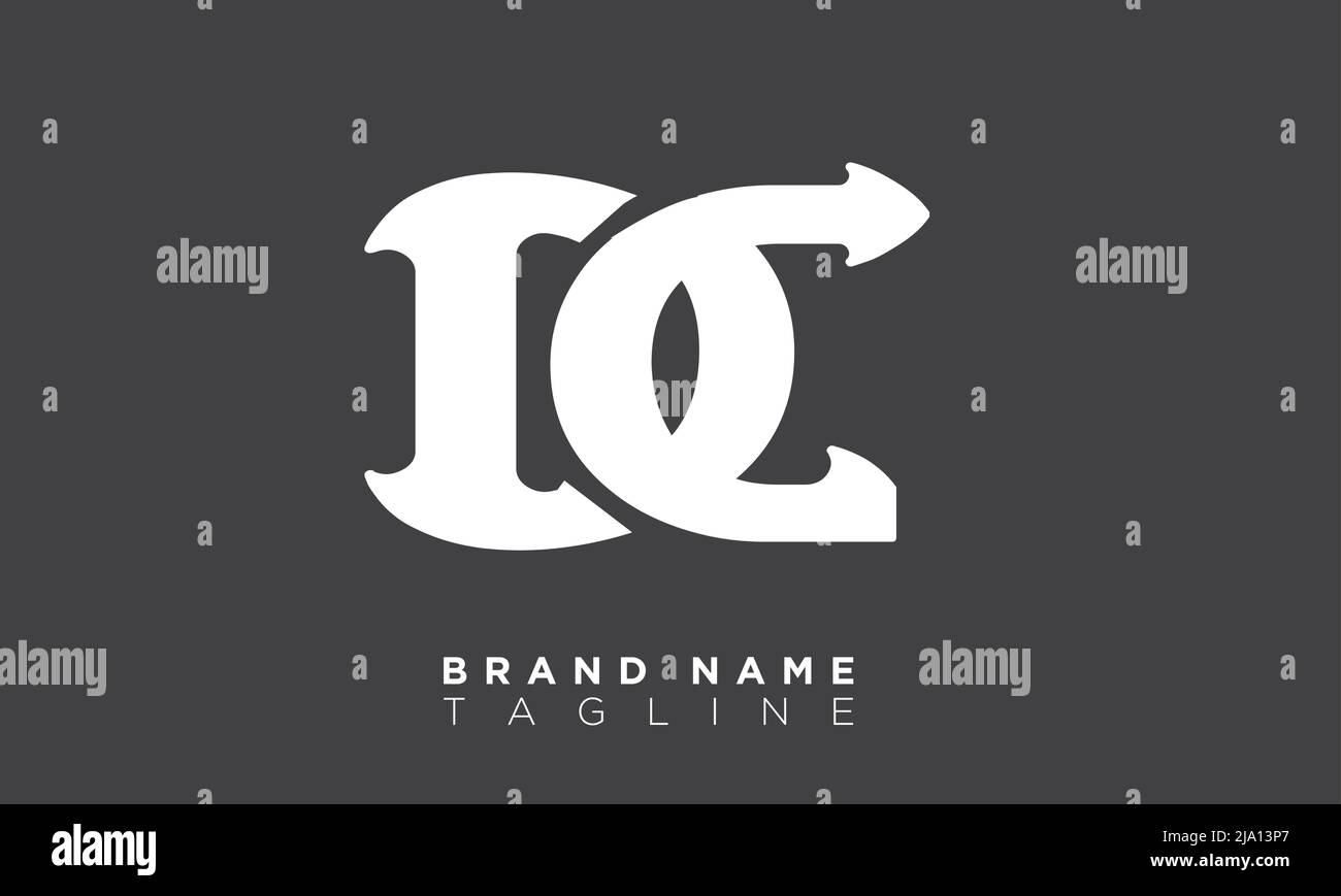 DC Alphabet letters Initials Monogram logo Stock Vector Image & Art - Alamy