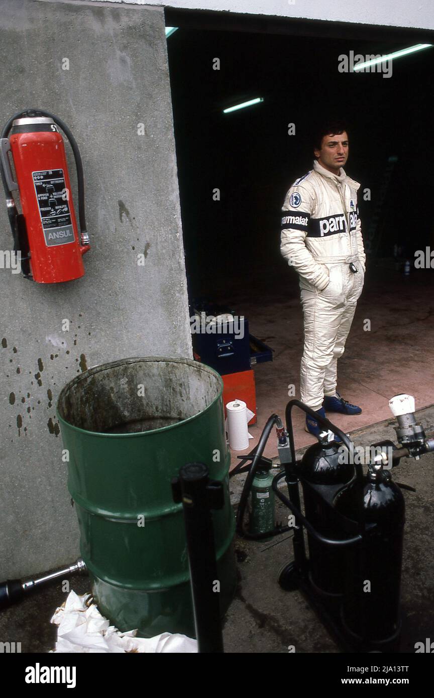 Riccardo patrese f1 driver hi-res stock photography and images - Alamy