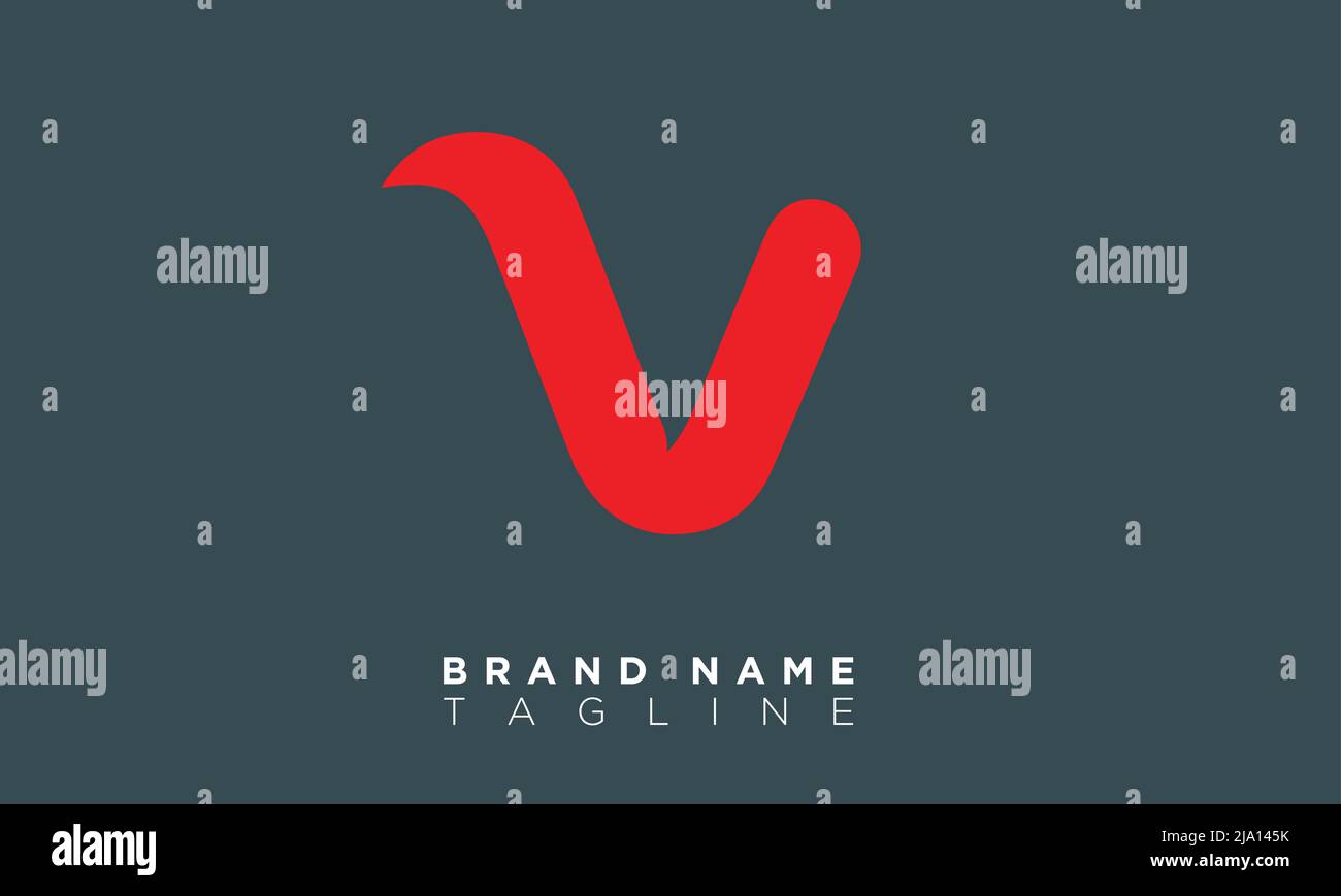 V Alphabet letters Initials Monogram logo Stock Vector Image & Art - Alamy