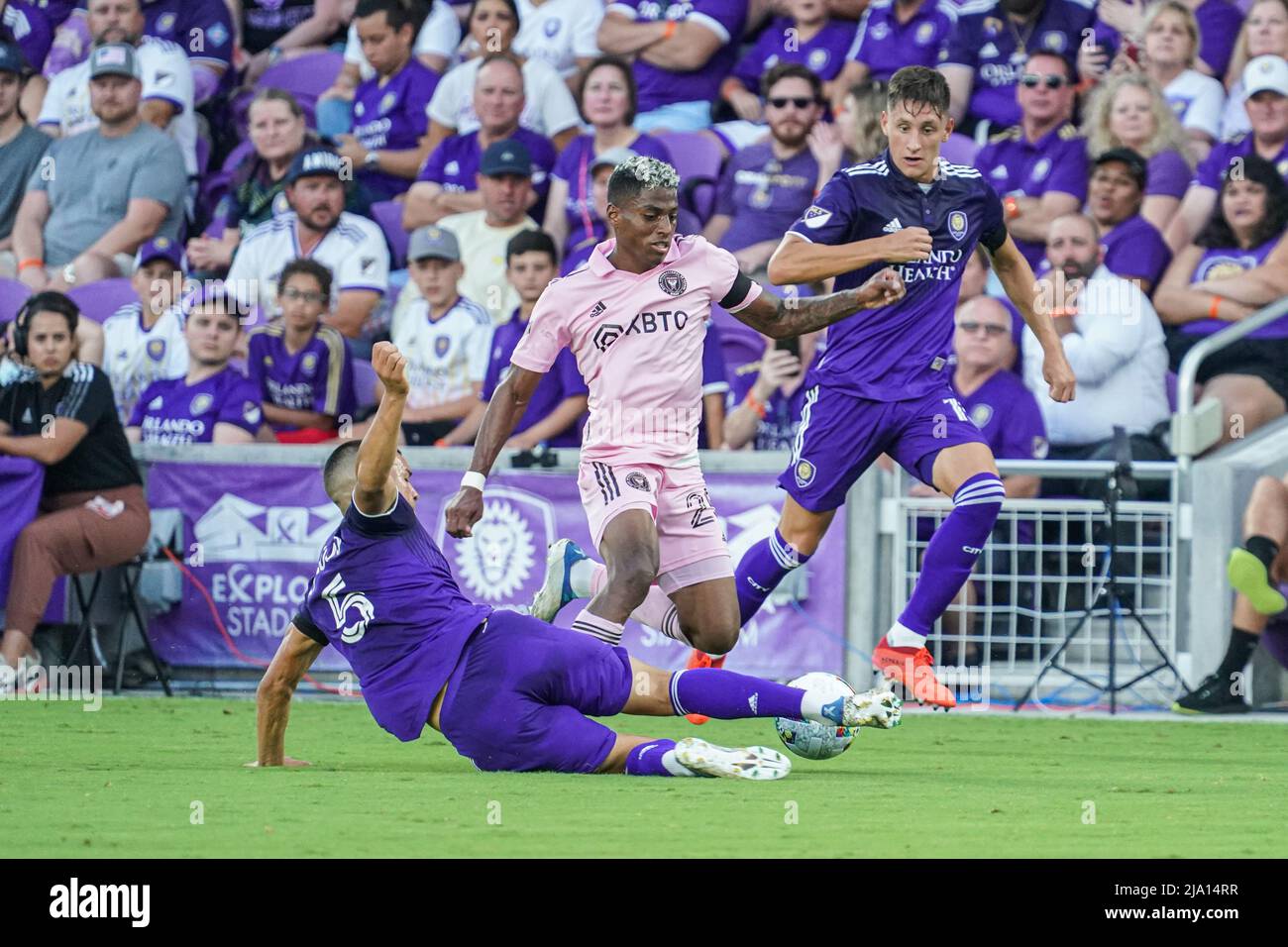 Orlando, Florida, USA, May 25, 2022, Orlando City SC player Cesar ...