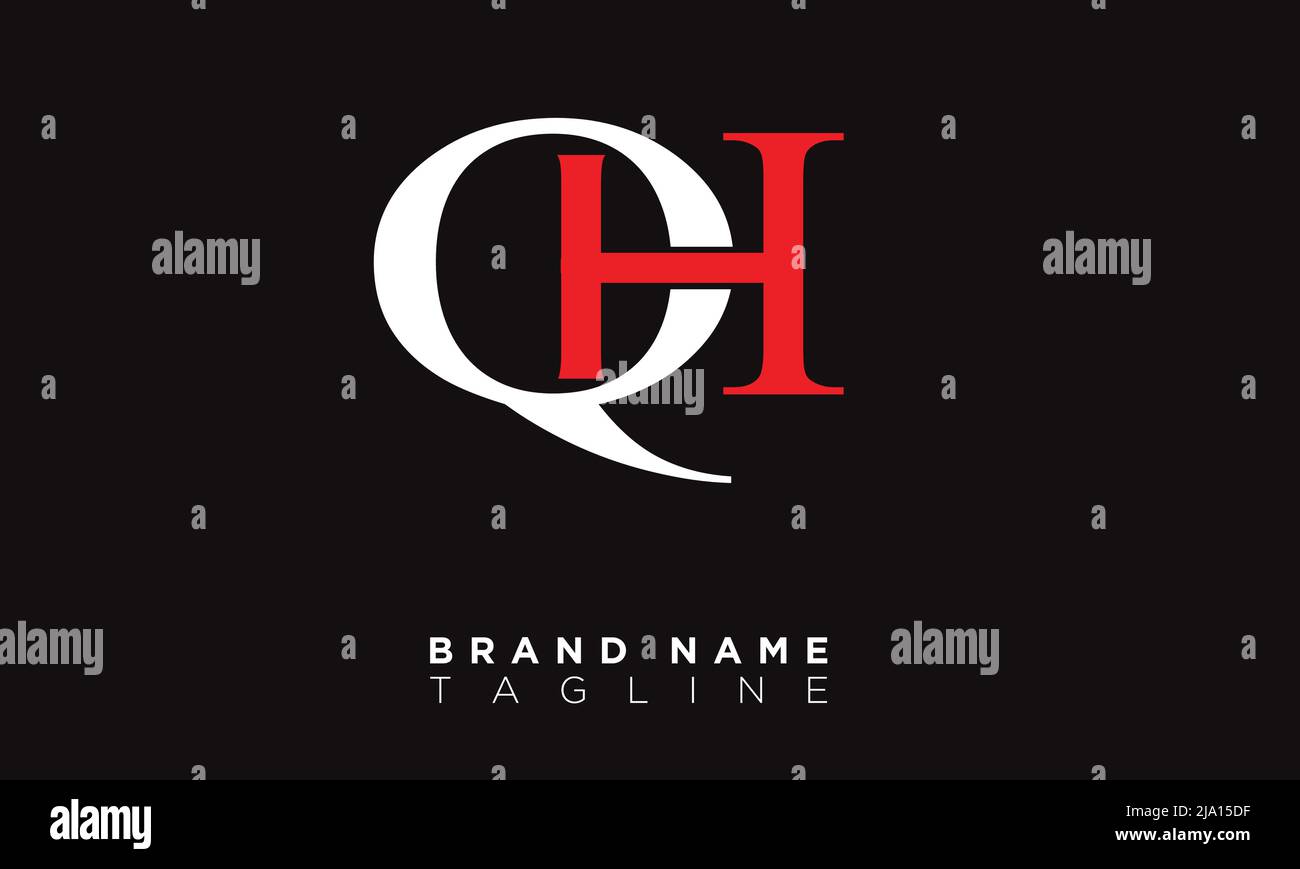 QH Alphabet letters Initials Monogram logo Stock Vector Image & Art - Alamy