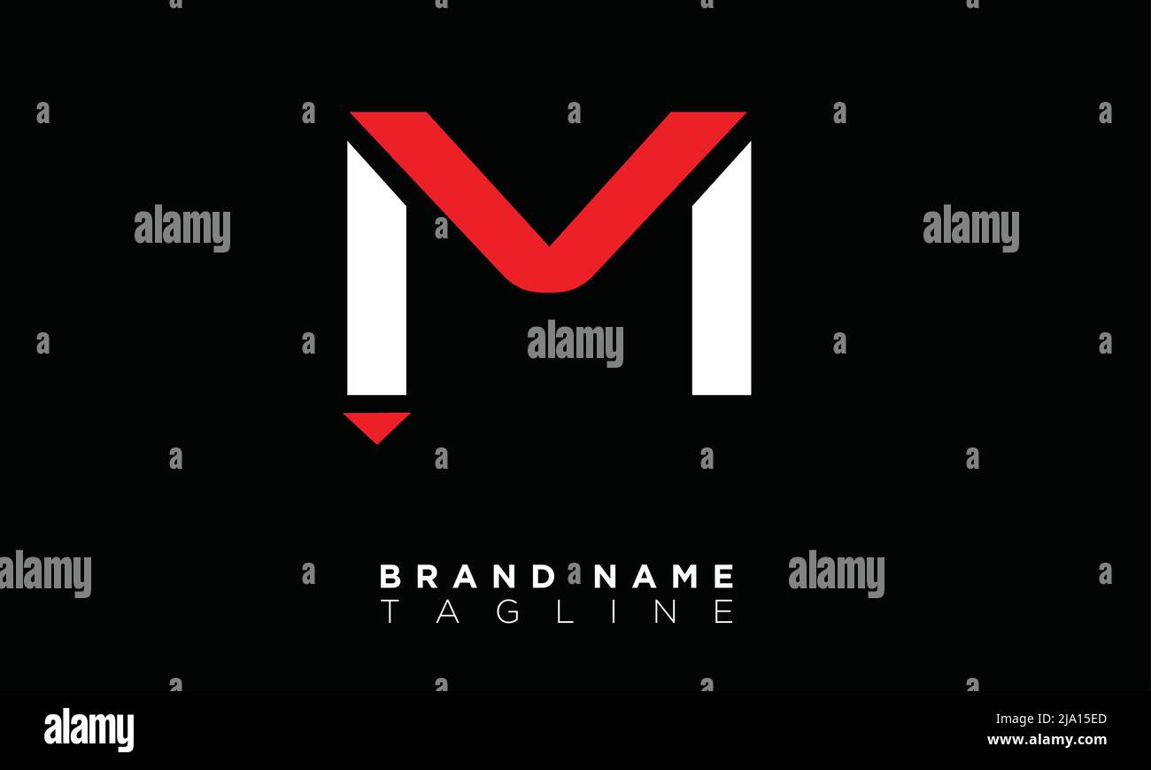 MV Alphabet letters Initials Monogram logo Stock Vector Image & Art - Alamy