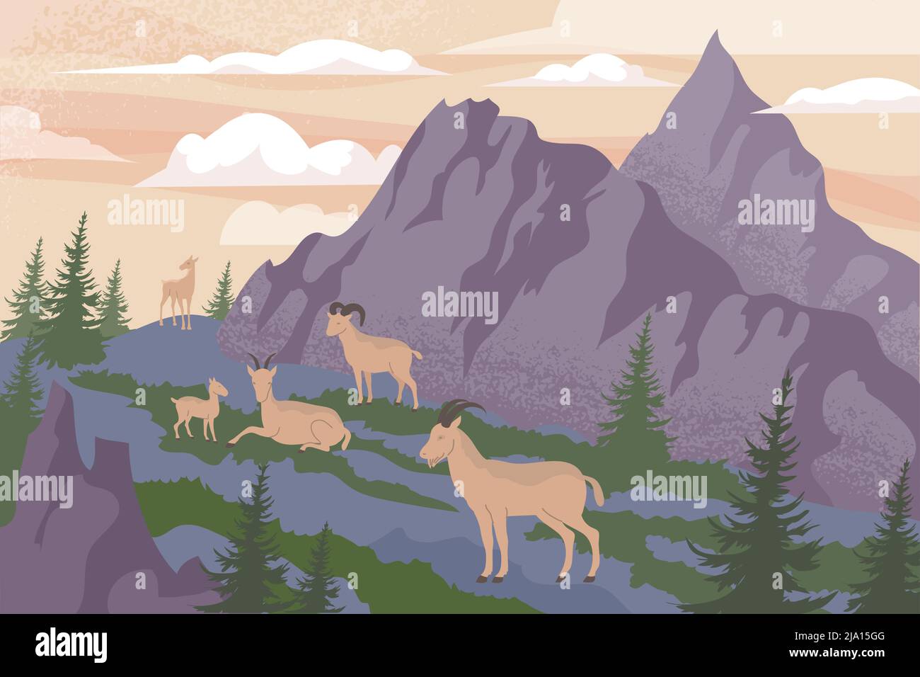 Highland species Stock Vector Images - Alamy