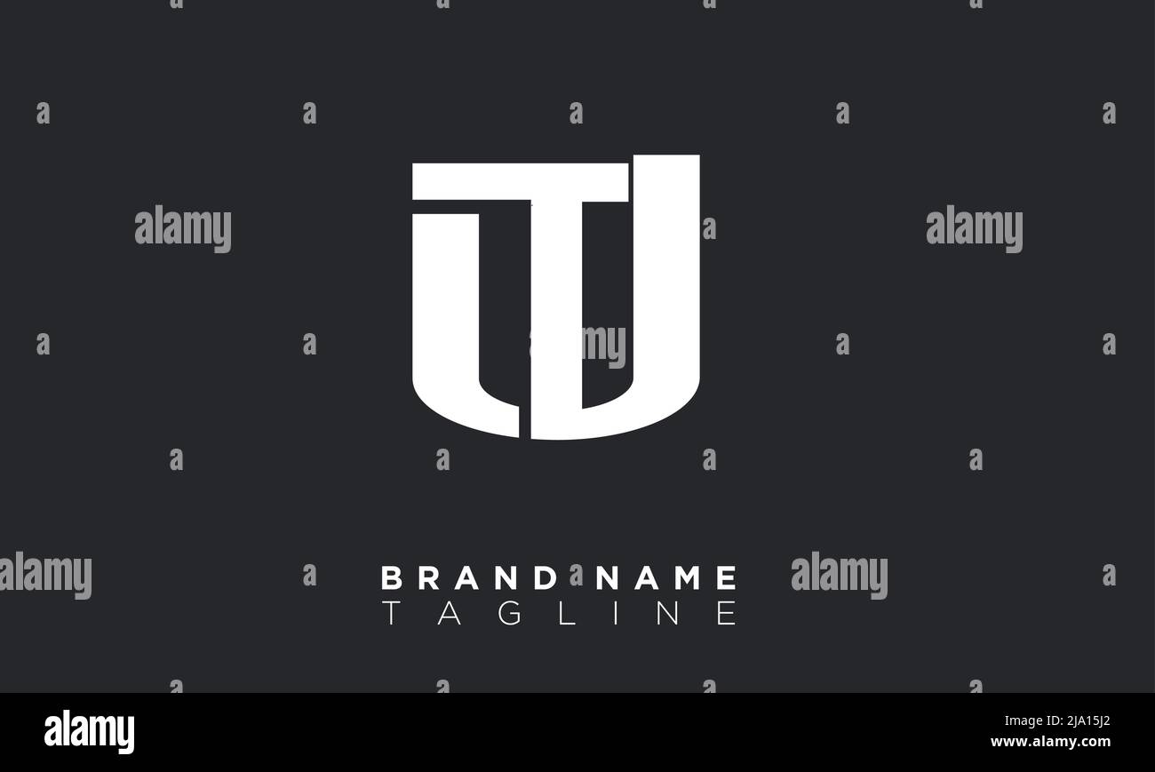 UT Alphabet letters Initials Monogram logo Stock Vector Image & Art - Alamy