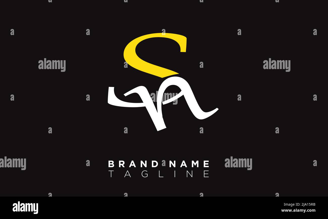 Letter sn logo hi-res stock photography and images - Alamy