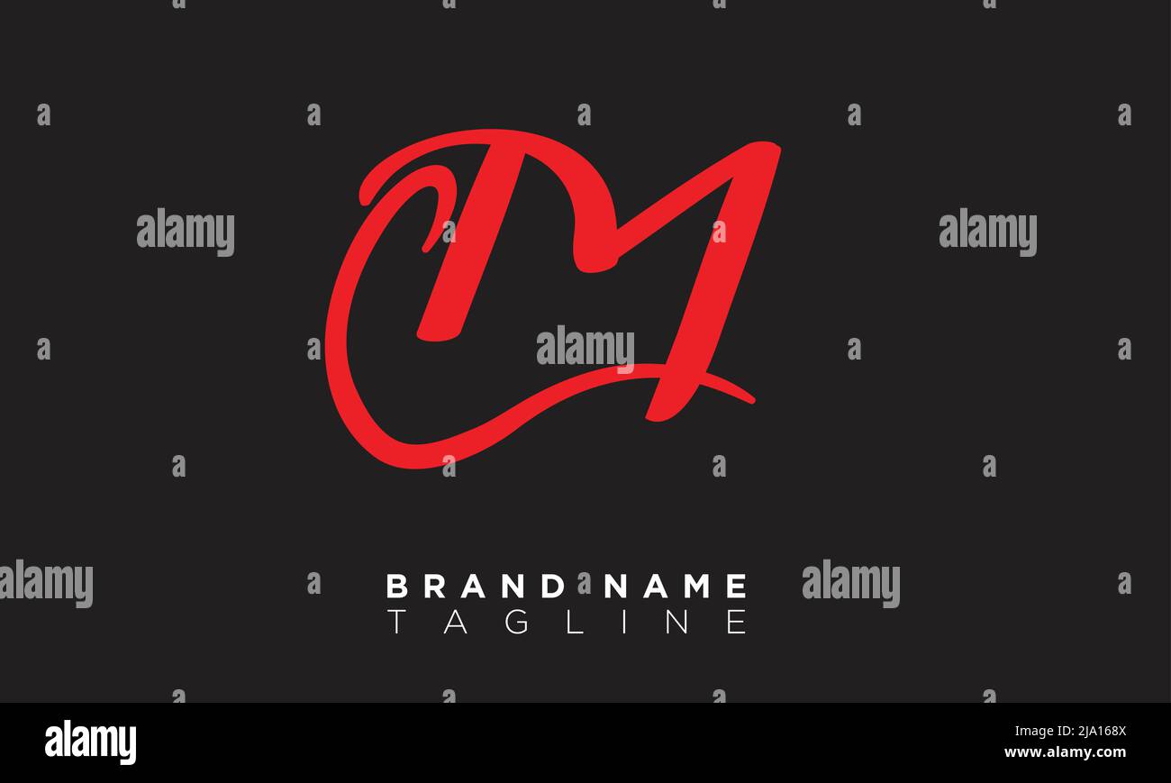 CM Alphabet letters Initials Monogram logo Stock Vector Image & Art - Alamy