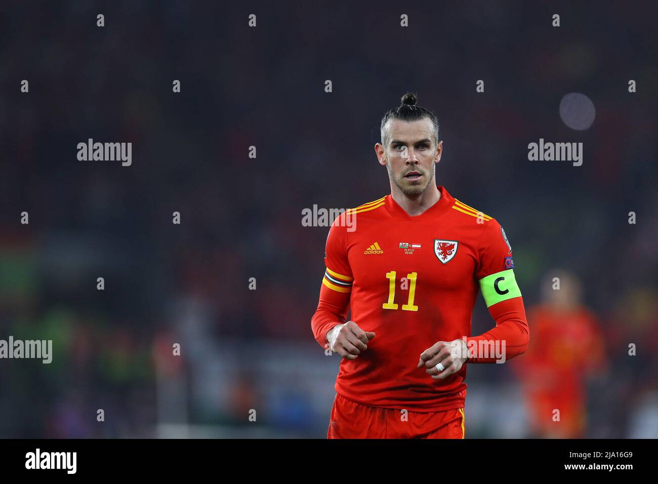 Gareth Bale of Wales looks on. FIFA World Cup 2022 play off semi final ...