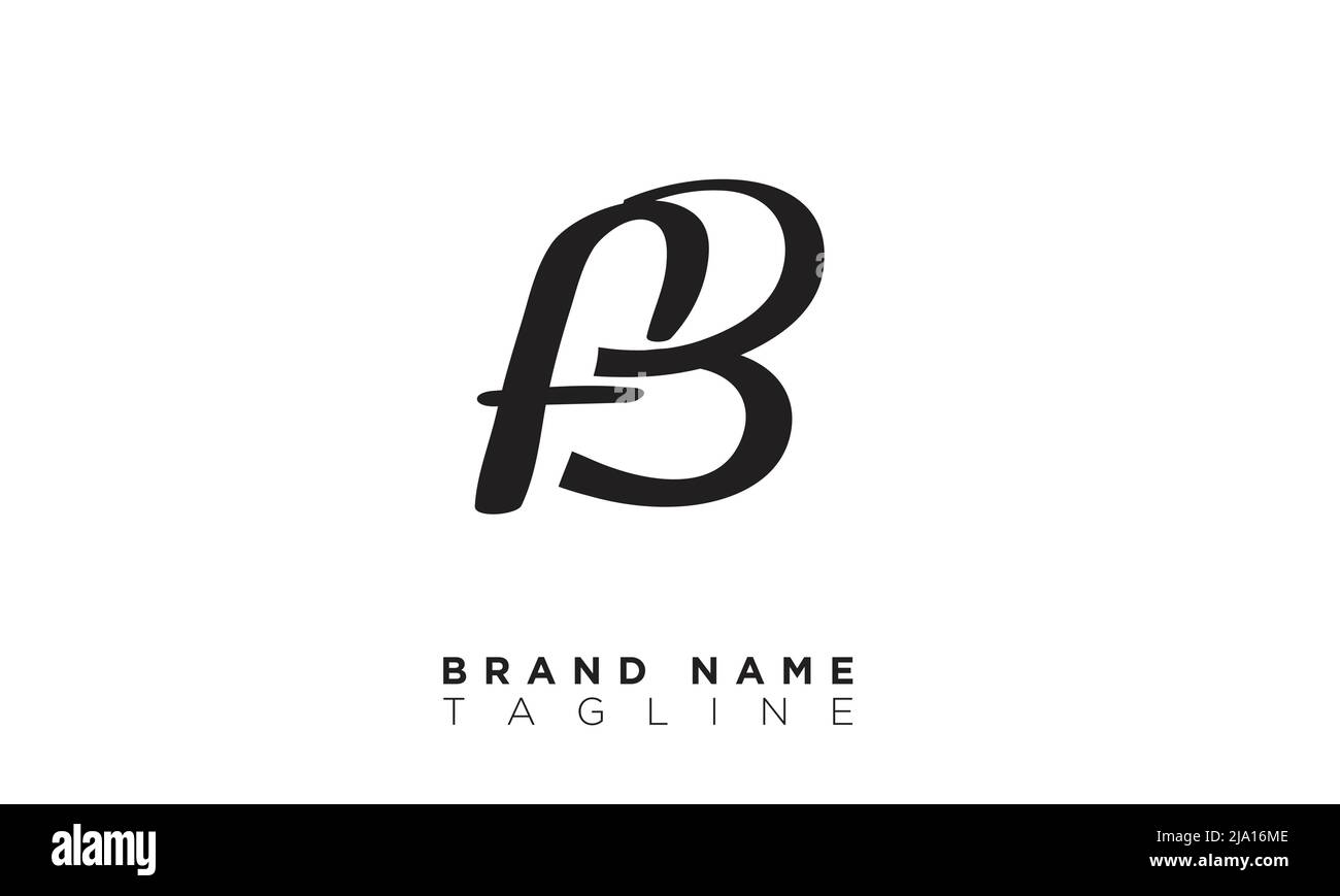 FB Alphabet letters Initials Monogram logo Stock Vector Image & Art - Alamy