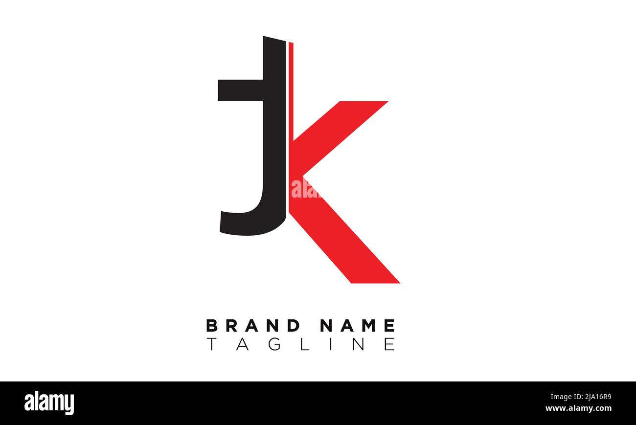 JK Alphabet letters Initials Monogram logo Stock Vector Image & Art - Alamy