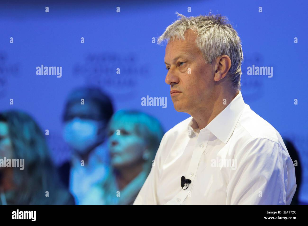 Davos, Switzerland. 25th May, 2022. CEO of Coca-Cola Company James ...