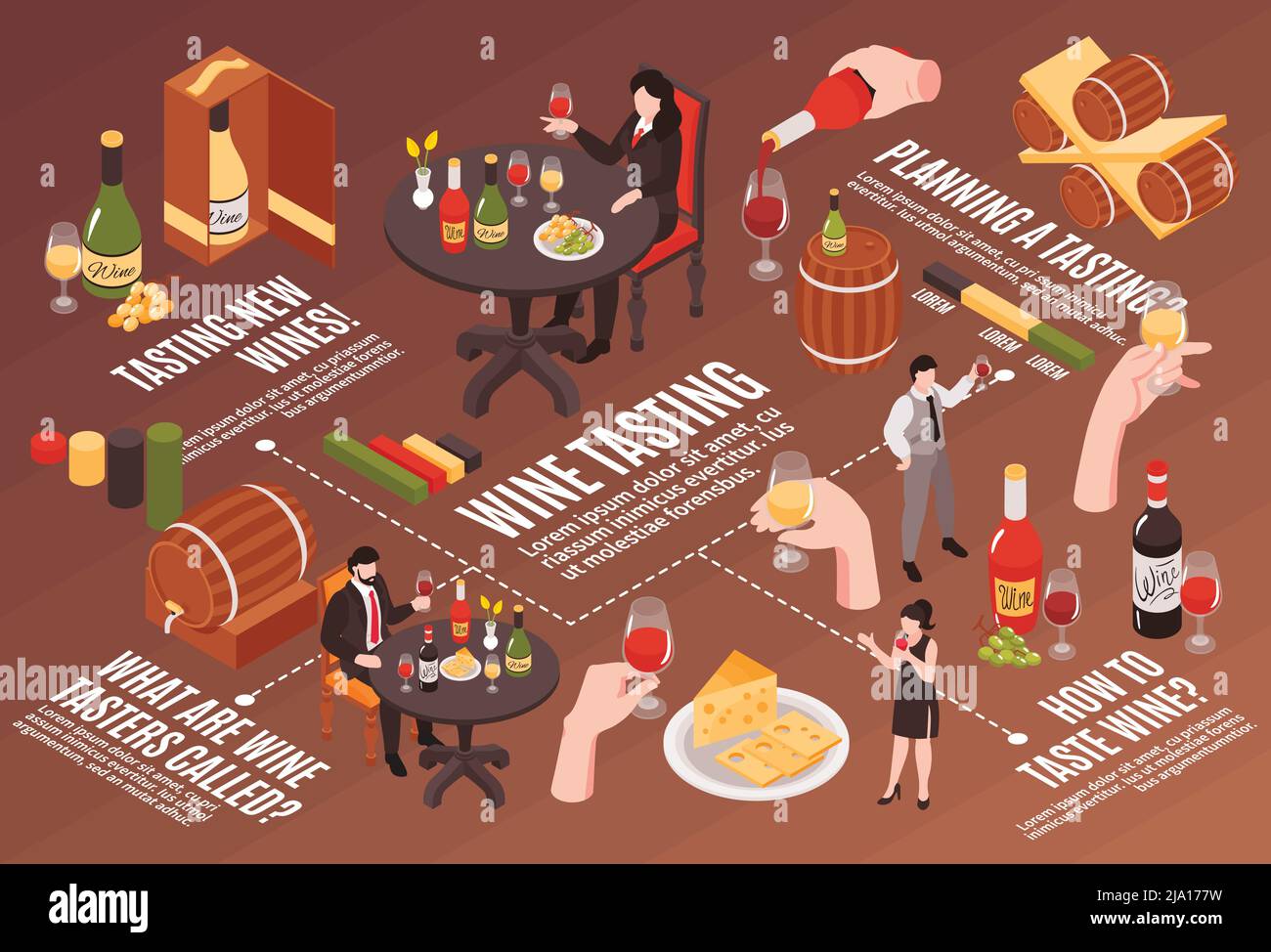 Sommeliers Stock Vector Images - Alamy