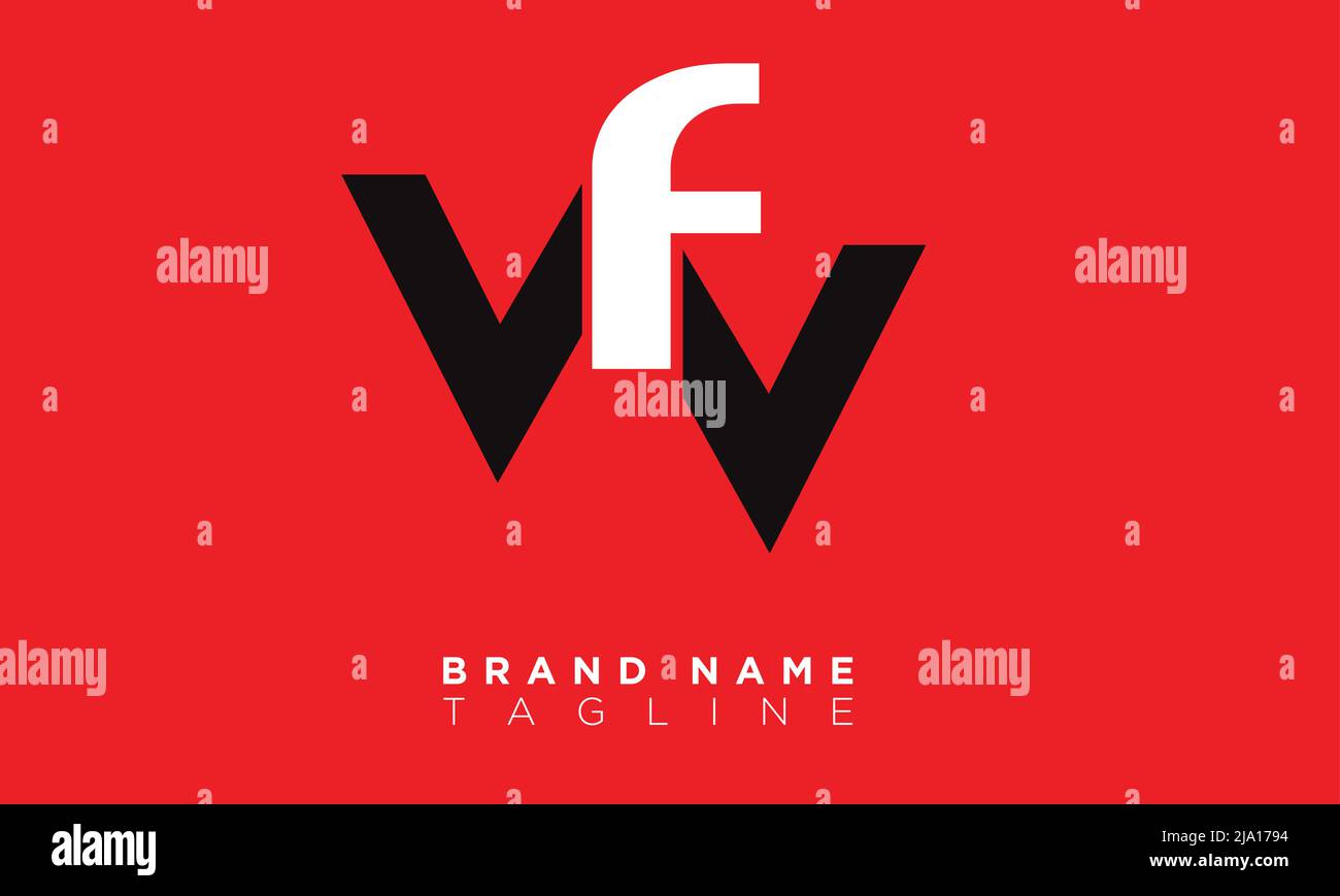 WF Alphabet letters Initials Monogram logo Stock Vector Image & Art - Alamy